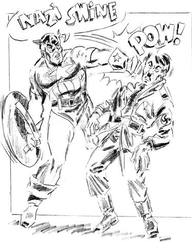 A Tribute to Allen Bellman, Iconic Captain America Artist – Nerdy Minds ...