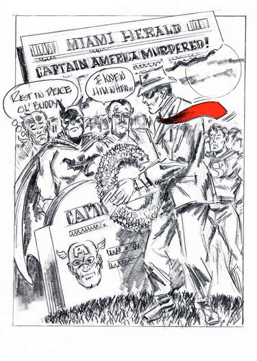 A Tribute to Allen Bellman, Iconic Captain America Artist – Nerdy Minds ...